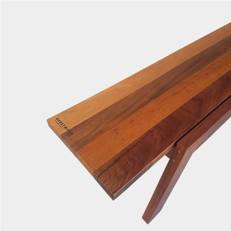 Custom Made Australian Timber Bench Seat - Ghost Wood Designs